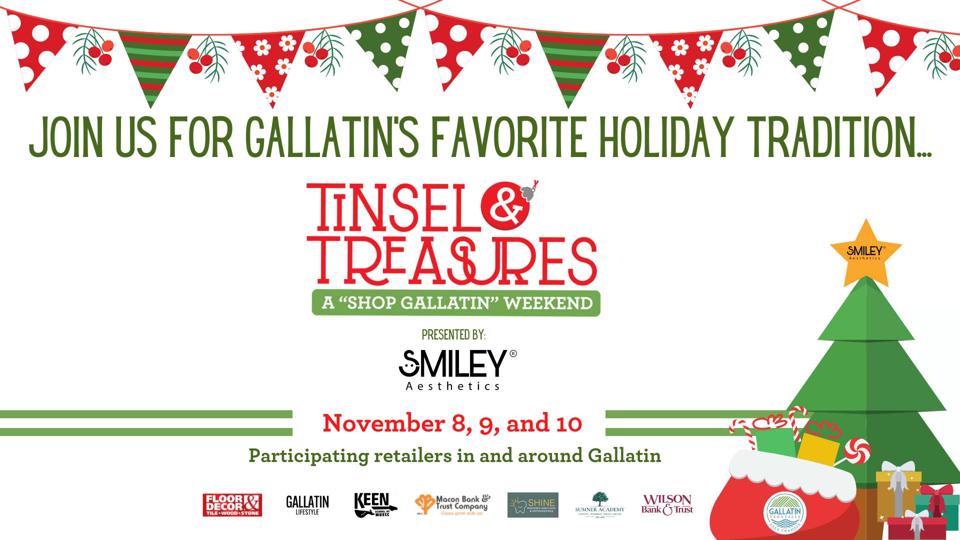 Tinsel and Treasures | Christmas Markets | Gallatin, TN | Shopping