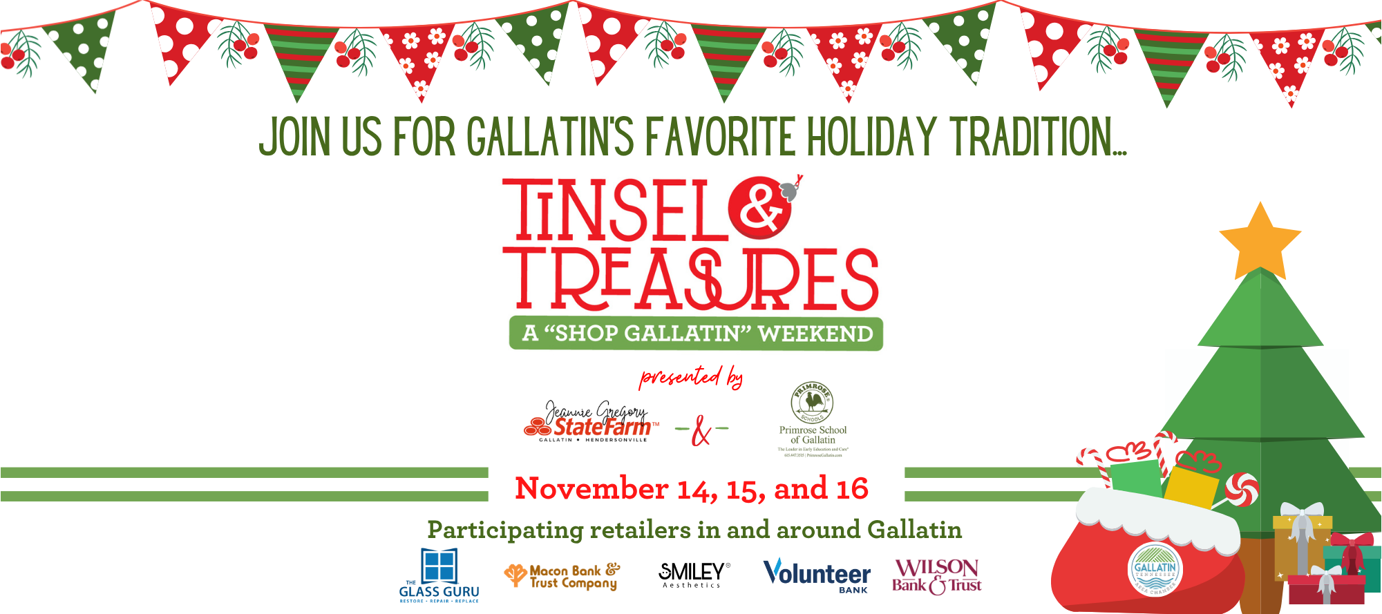 Tinsel and Treasures | Christmas Markets | Gallatin, TN | Shopping